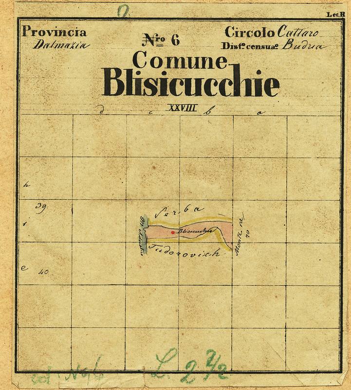 K.O. 39 Blizikuće • Digitalizirano arhivsko gradivo • Državni arhiv u ...